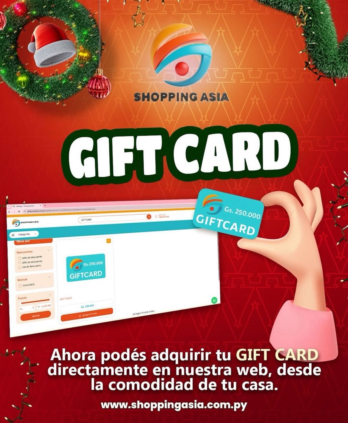 Bienvenidos | Shopping Asia